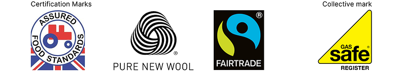 Certification marks and collective marks - Hindles